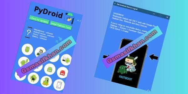Latest Tool PyDroidGUI Android ADB Fastboot Tools | by GSM Software Hub ...