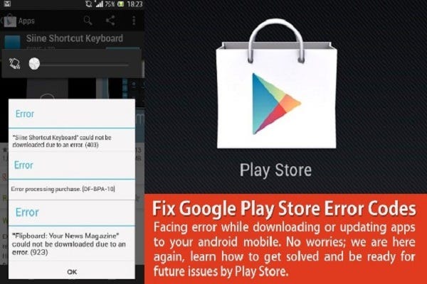 How to Fix Common Google Play Store Error Codes | by Jack Anderson | Medium