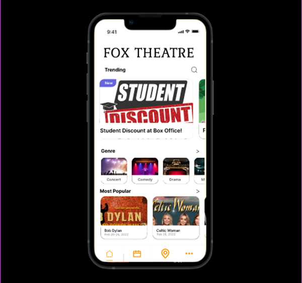 Redesigning the Fox Theatre Website | by Talyn Fan | Medium