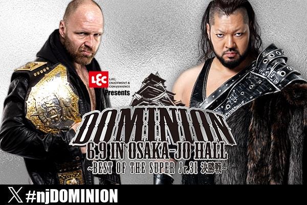 Five matches added to Dominion June 9! | by New Japan Pro-Wrestling ...