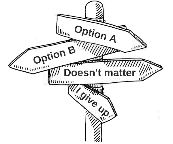 Life Decisions Clipart