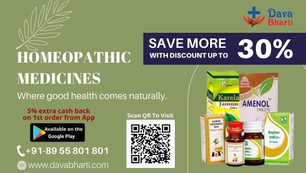 Homeopathic Medicine In Faridabad | by Dava Bharti | Medium