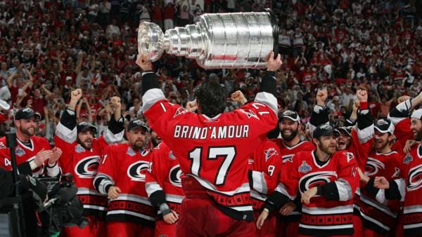 Brind’Amour’s Revival of the Hurricanes | by Eli Bailey | Medium