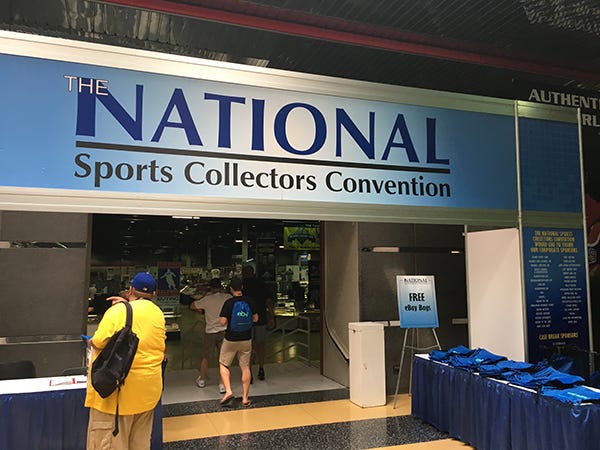 Prepping for The National Sports Card Convention / Conference | by Rope ...