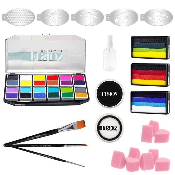 Professional Face Painting Kit — Fusion Body Art - Fusion Body Art - Medium