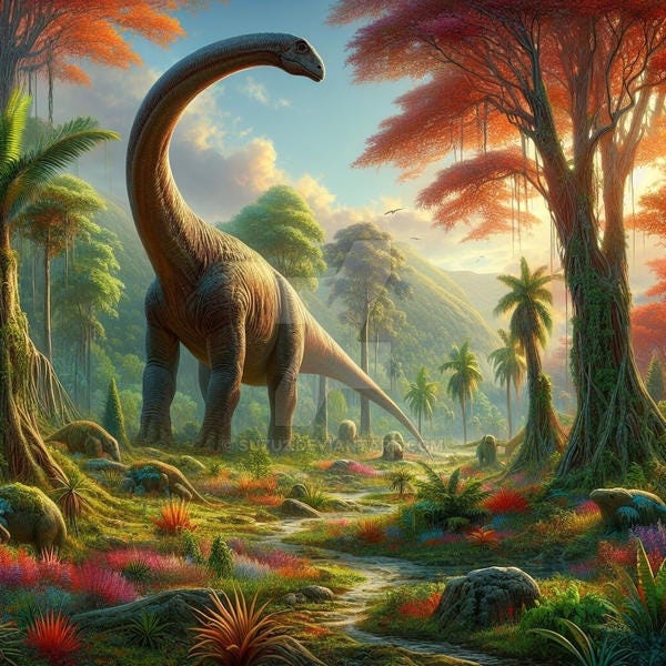 Carnivorous Cretaceous. Image credit: Suzu2 on DeviantArt | by Emma ...