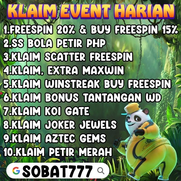 SOBAT777 >> Situs Game Online Terbaik Anti Bonjos 2024 Jos - Sukatoto - Medium