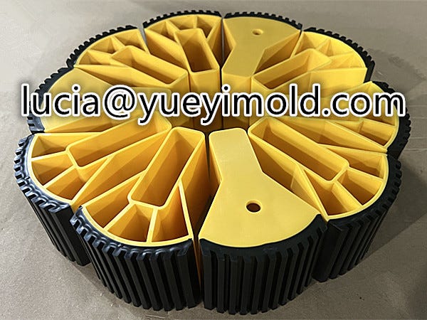 two tone ladder foot cap mold - YUEYI Mold -China 2k mold maker - Medium
