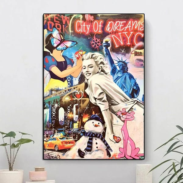 Cartoon Graffiti Art prints and Paintings | Mister Canvas ...