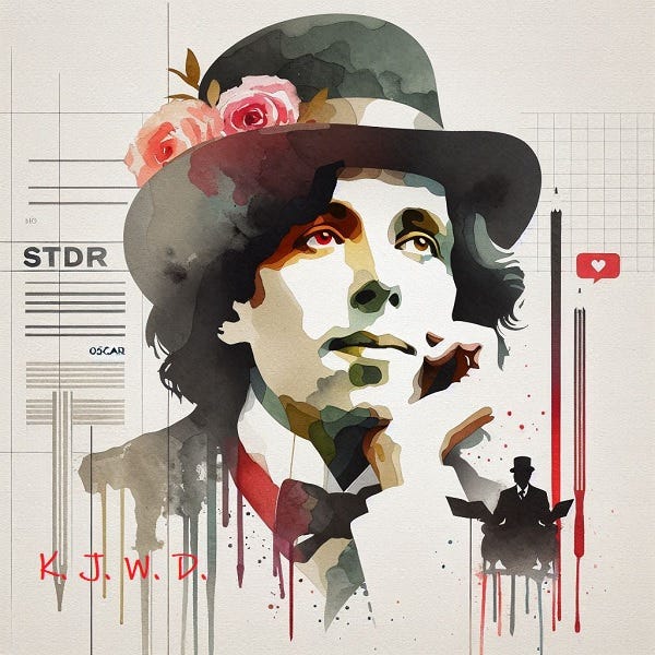 Oscar’s Wilde’s Ted Talk. The Art of Being Your Own Beloved — By… | by ...