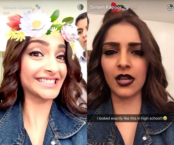 Follow these Bollywood celebrities on Snapchat Now! | by Joshin Methews ...