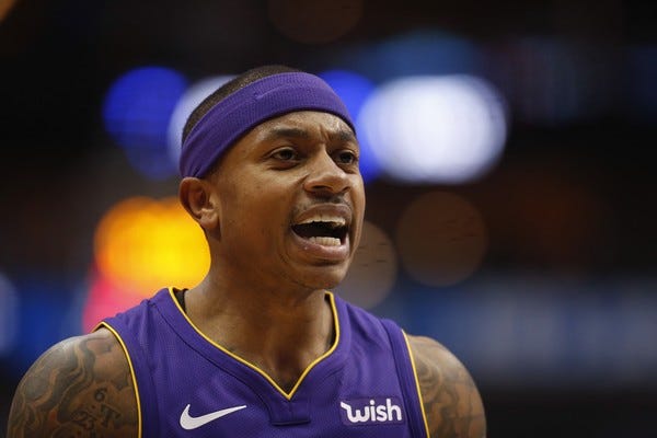 Film Room: Isaiah Thomas’ Laker Debut | by Jackson Lloyd | Medium