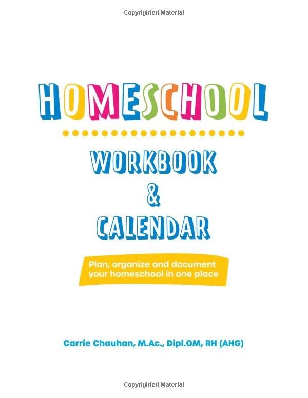 [EBOOK][BEST]} Homeschool Workbook and Calendar: Plan, organize and ...