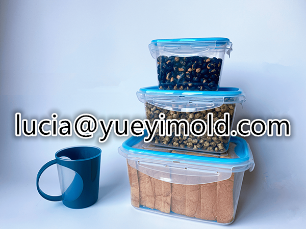 multi shot lunch bento box mold - YUEYI Mold -China 2k mold maker - Medium