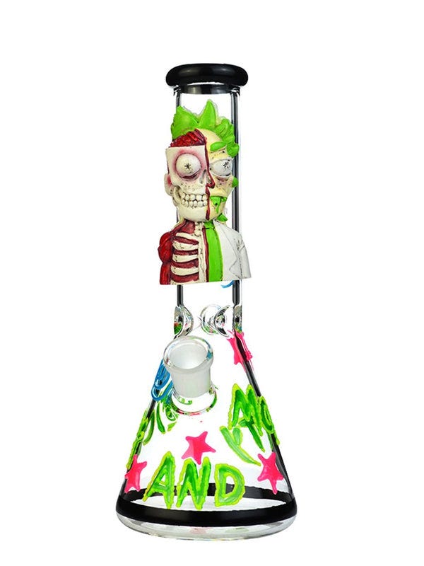 Rick And Morty Beaker Bong. Embark on an interdimensional smoking… | by ...