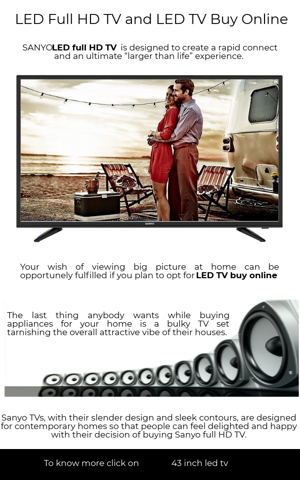 LED Full HD TV and LED TV Buy Online | by Full HD LED Smart Tv | Medium