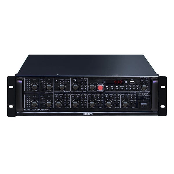 MP912 4x4 Matrix Mixer Amplifier. MP912 4x4 Matrix Mixer Amplifier | by ...