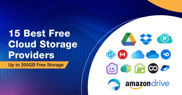 Top 15 Cloud Storage Services. It allows users to save files online… | by AR Writer | Medium