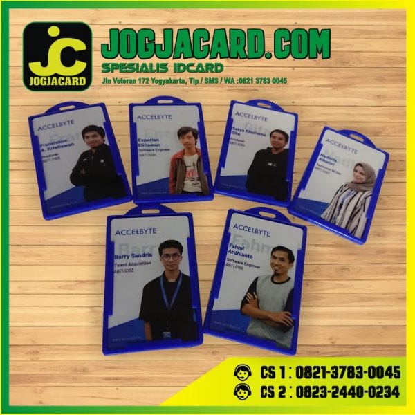 Tempat Bikin Name Tag/Nama Dada Langsung Jadi | by Pelangi Offset Jogja ...