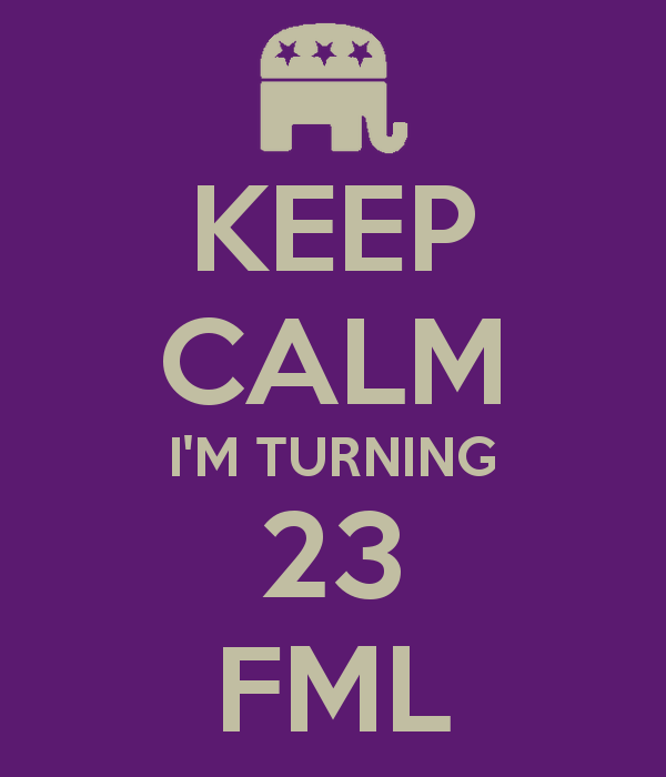 On turning 23.. For the record, I hate commemorating my… | by Michael ...