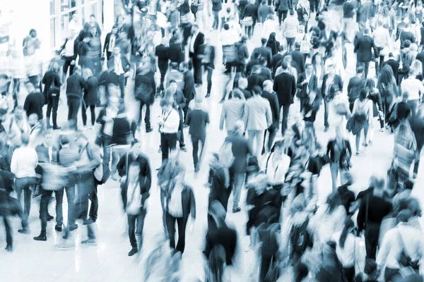 Alone in the crowd.. The world is crowded. I’m standing in… | by Black ...