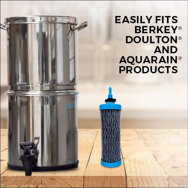 DuraFlo™ Water Filter Replacement for AquaBrick®, Gravity Fed Water ...