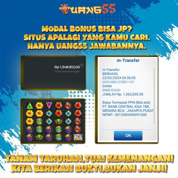 Raih Kesuksesan Besar dengan Slot Uang55: Menggapai Jackpot dan Kemenangan Luar Biasa | by ...