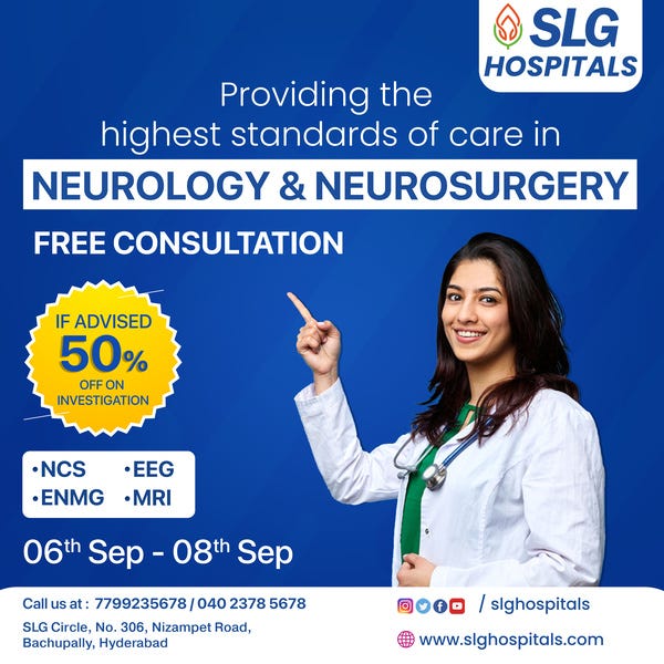 Best Neurology Hospital in Hyderabad — SLG Hospitals | by SLG Arun ...