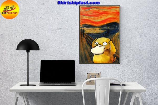 HOW TO BUY: Pokemon Koduck psyduck scream poster | by Phucpho | Medium