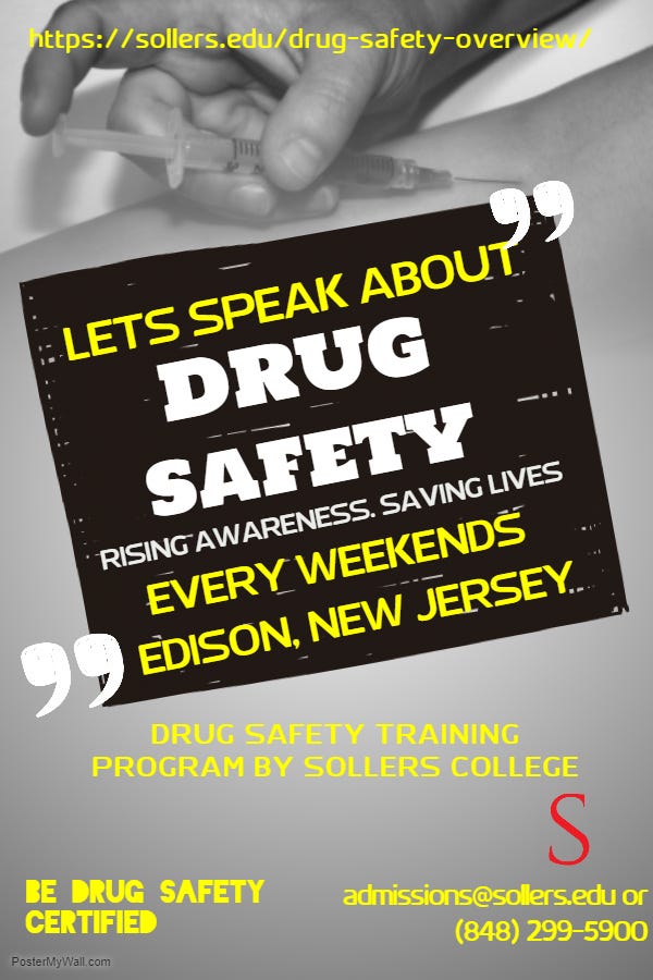 Drug Safety Training Program By Sollers | by John David | Medium