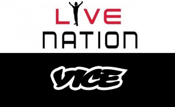 VICE and Live Nation to launch live music platform in 2015 | by MJH ...