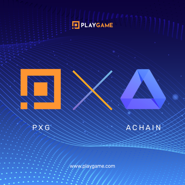 Playgame mendapatkan Investasi dari AChain | by PlayGame | playgame_pxg ...