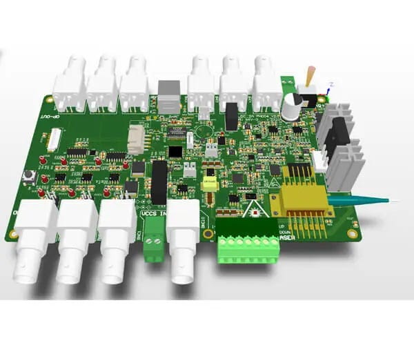 Laser Diode Driver with TEC Controller and Power Meter Integrated Board ...