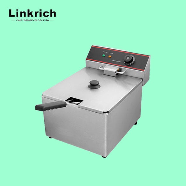 Introduce a countertop fryer. A countertop fryer makes it easy to fry ...