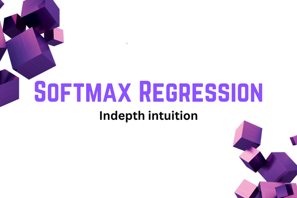 Softmax Regression — Point-to-point indepth intuition | by Deepak Saini | Medium