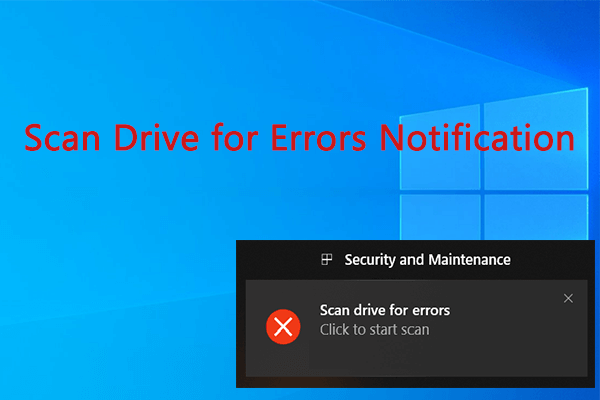 How to Fix the Windows 10 Scan Drive for Errors Notification? - Yamila Wen - Medium
