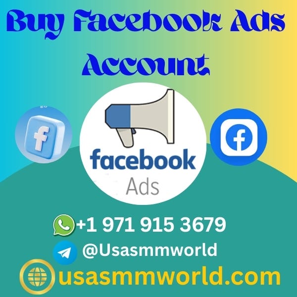 How to Get Facebook Ads Account ? | by Cindymorris | May, 2025 | Medium