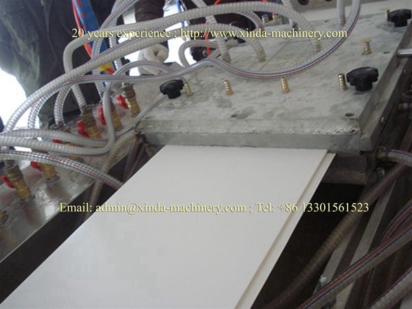 PVC wall panel production line. XINDA machinery company has focused on ...