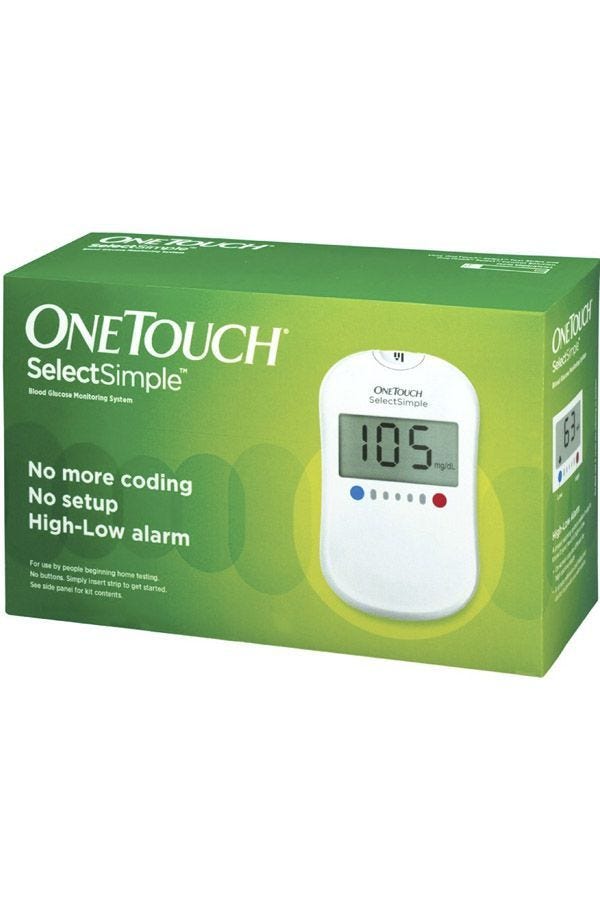 One Touch Select Simple Blood Glucose Meter | by Puneet Gupta | Medium