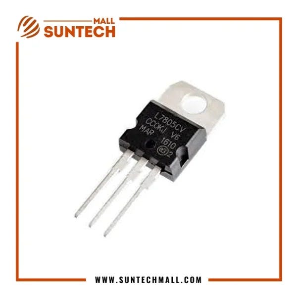 L7805 CV 40V 1.5A POSITIVE VOLTAGE REGULATOR TO-220 - Suntech Mall - Medium