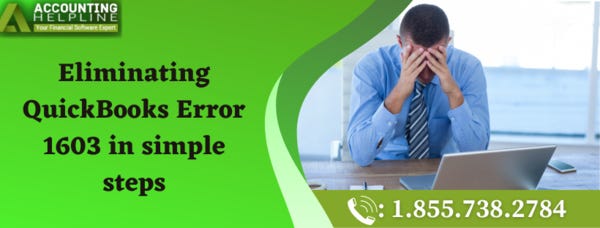 Easy troubleshooting guide to fix QuickBooks Error 1603 instantly ...