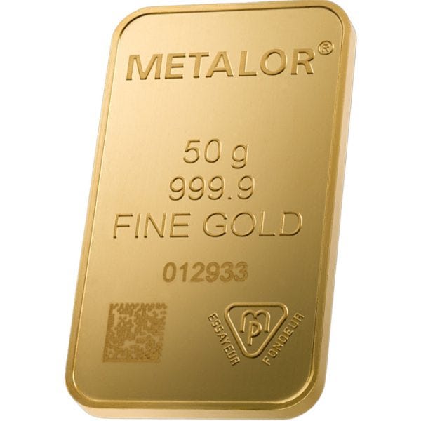 50g Gold Bar. These 50g gold bar are 24 carat, which… | by Ali Edriect ...