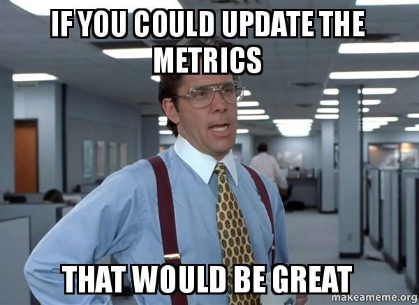 Writing metrics, are you?. It seems that it doesn’t matter who I… | by ...