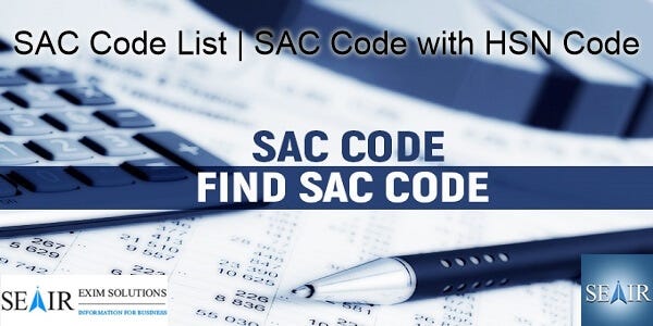 SAC code and GST rate finder. SAC code and GST rate finders are… | by ...
