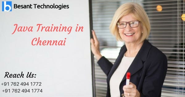 Java Training in Chennai. Java is a programming language and… | by ...