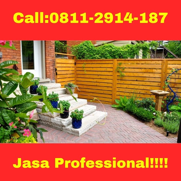 TERMURAH ! CALL! 0811-2914-187 Jasa Desain Taman Rumah Minimalis Klik https://wa.me/628112914187 ...