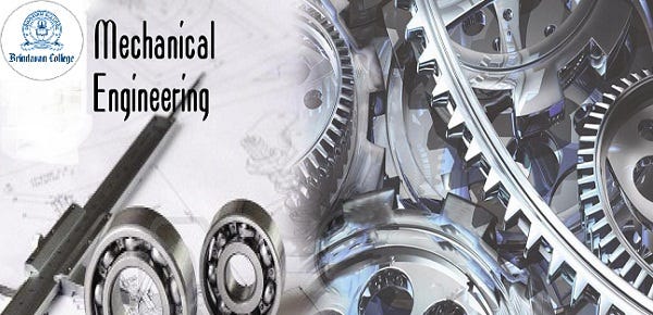 Mechanical Engineering And Its Classification | by Brindavan College ...