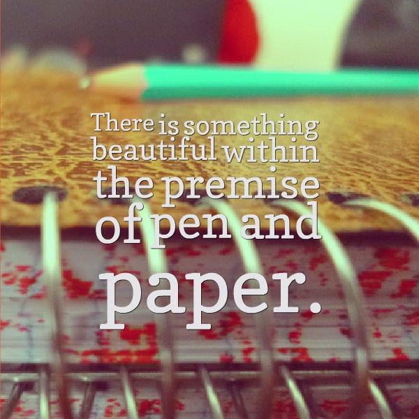 Why I Still Start My Writing Pieces the Old School Way | by Julie Ann ...