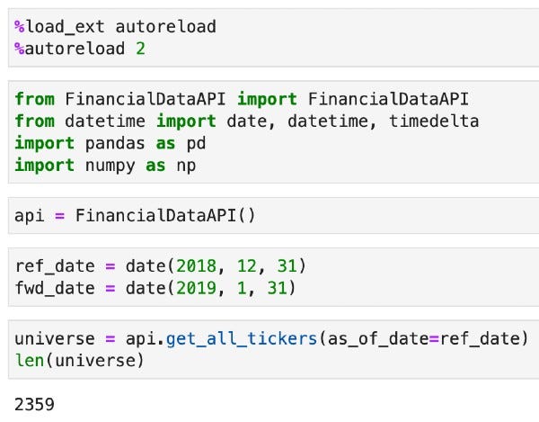 Factor Investing with Python #3 Single Period Factor Backtesting | by ...
