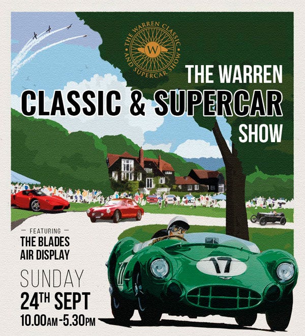 HSF Charity partner for the Warren Classic & Supercar Show — Sunday ...